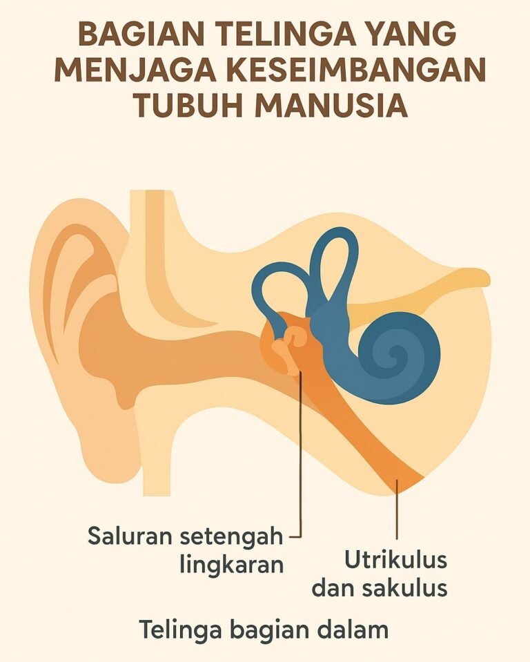 Bagian Telinga yang Menjaga Keseimbangan Tubuh Manusia Itu Apa Ya ...